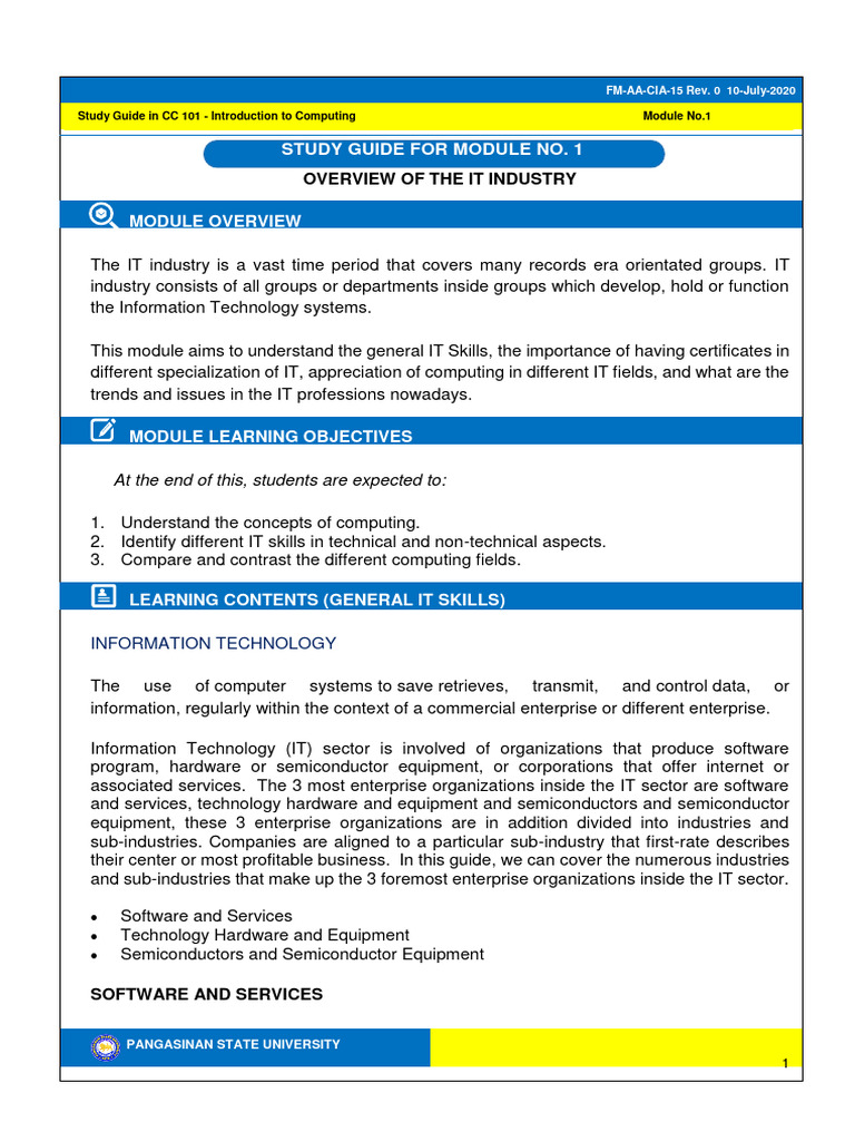 CC 101 SG1 | PDF | Augmented Reality | Artificial Intelligence