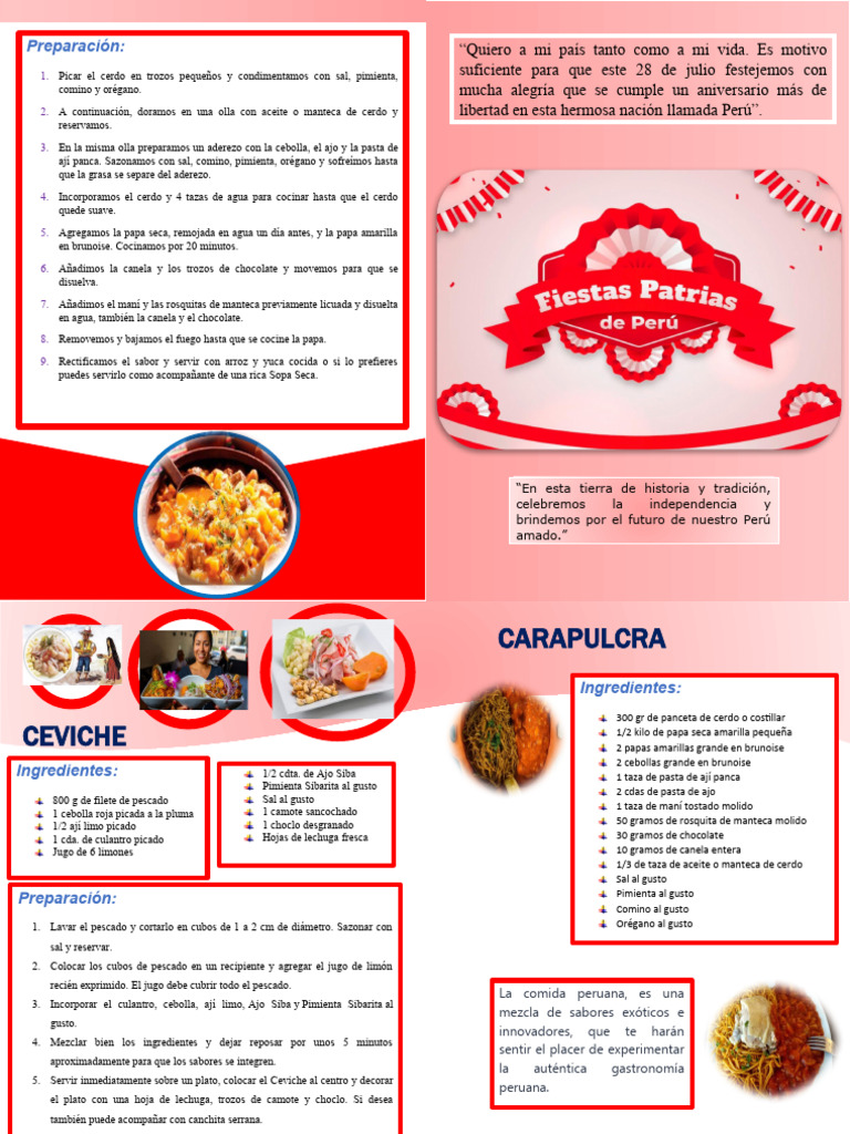 Diptico 2 | PDF | Cocinando | Cocina occidental