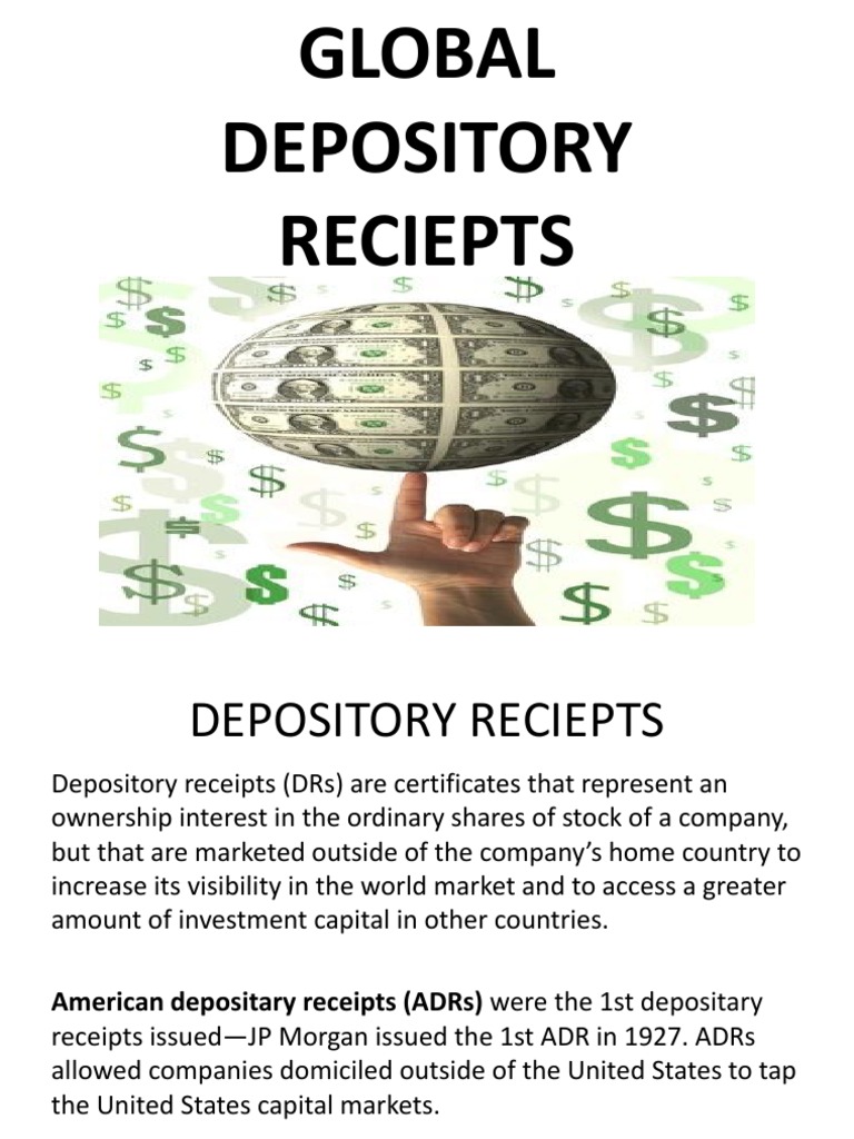 PPT | Download Free PDF | American Depositary Receipt | Banks