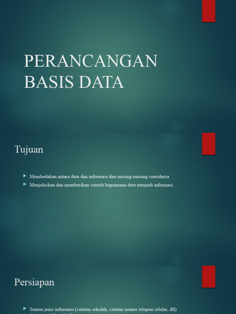 Perancangan Basis Data Pdf