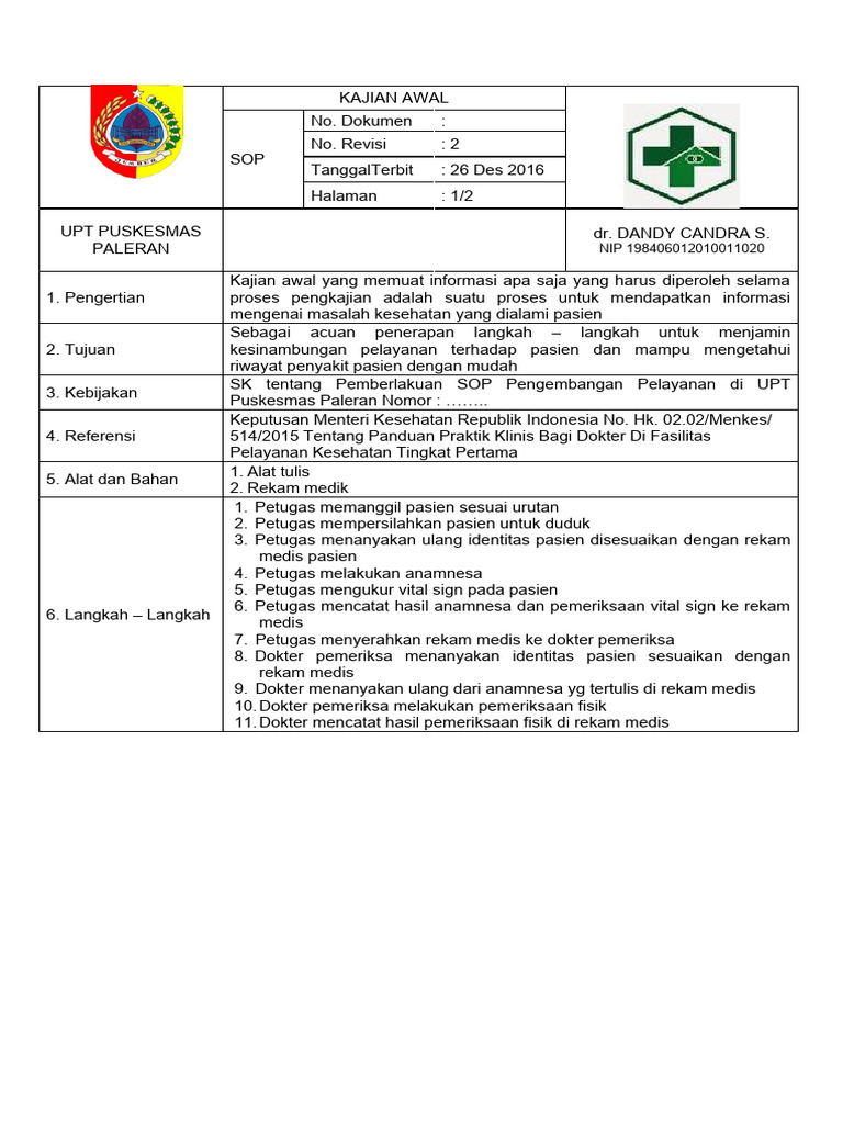 Sop Kajian Awal | PDF | Pengembangan Diri | Sains & Matematika