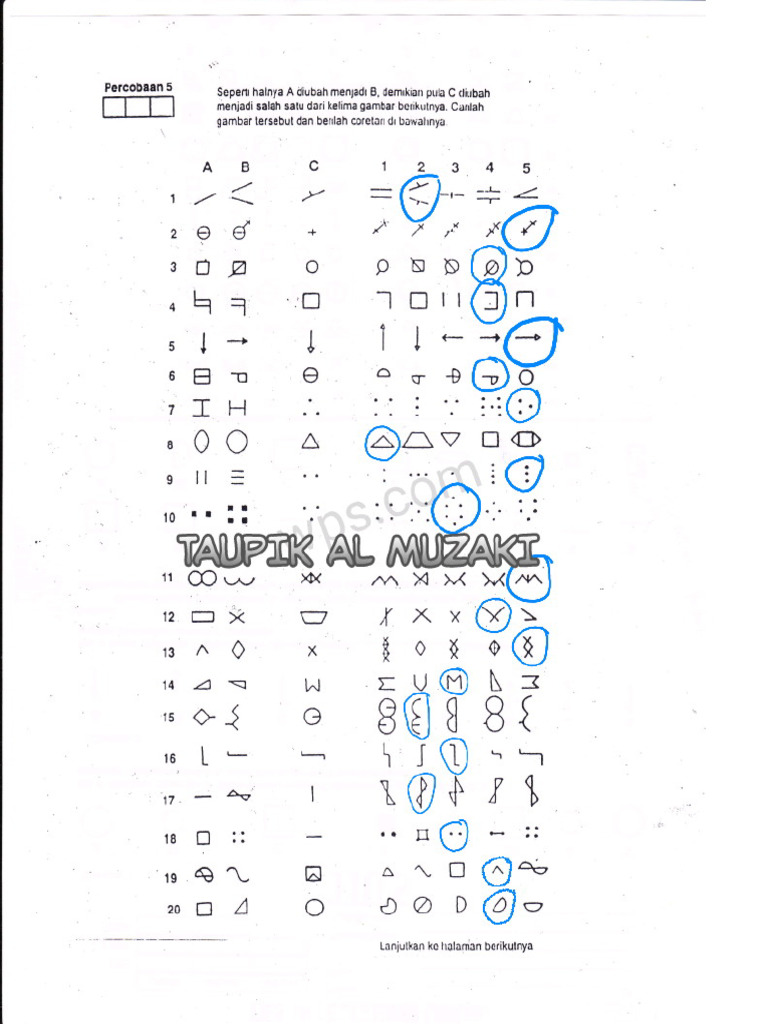 Psikotest TIU 5 30 Soal Dan Jawaban | PDF