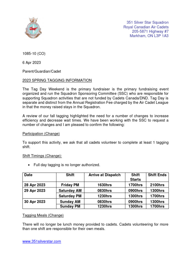 Sping Tagging 2023 | PDF