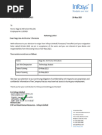 Concentrix Offer Letter | PDF