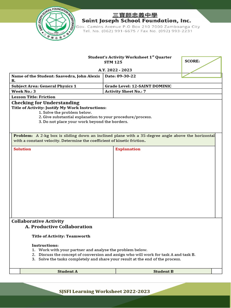 Saavedra Worksheet W3 STM 125 (2)[1] | PDF
