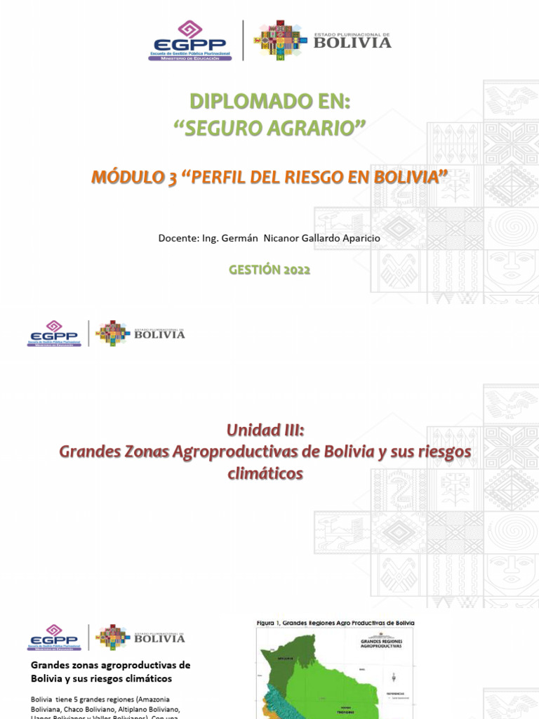 Pres Unidad 3. Grandes Zonas Agroproductivas Mod 3. Dip Seguro Agrario | Descargar gratis PDF ...