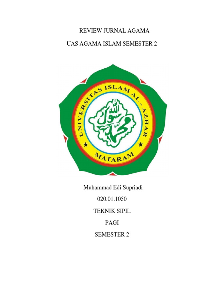 UAS Muhammad Edi Supriadi (020.01.1050) UAS Agama Islam-Dikonversi ...