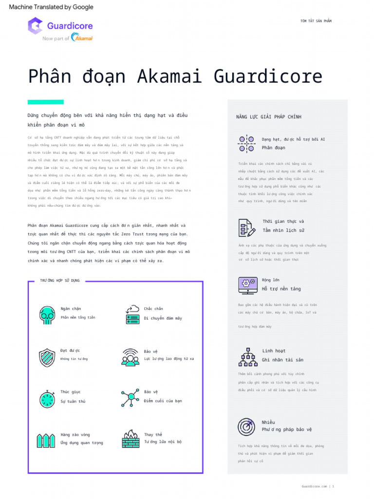 Akamai Guardicore Segmentation | PDF