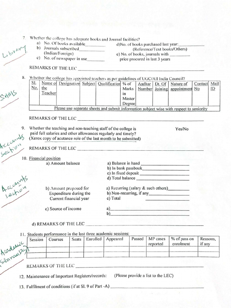 VD University Affiliation Form | PDF