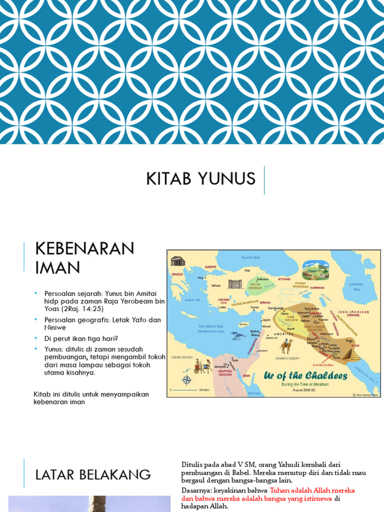 Kitab Yunus: Pesan Universal Allah | PDF