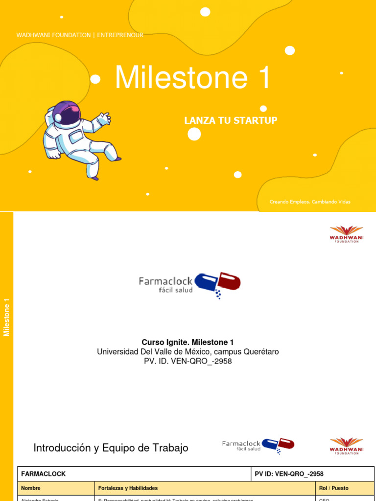 Milestone 1. | PDF