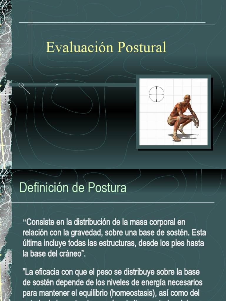 Evaluación Postural | PDF | Músculo esquelético | Masa