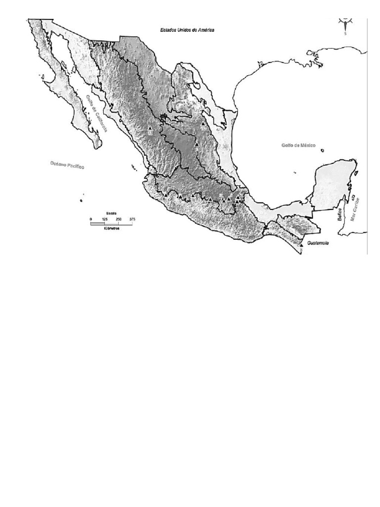 Mapa Con Relieve | PDF