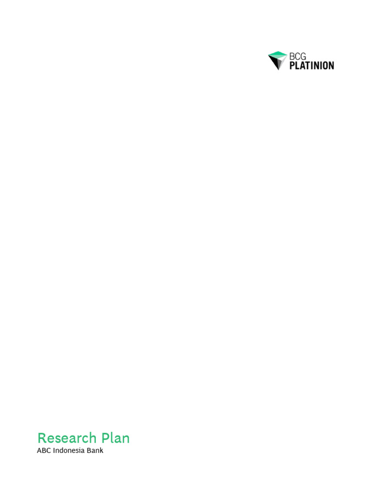 Task 1 - Strategic Design - Research Plan | PDF