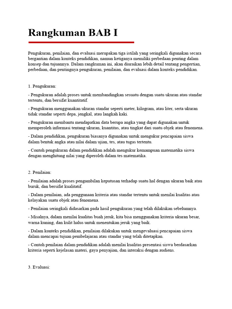 Rangkuman BAB I_Christopher Gunawan_2006212 | PDF