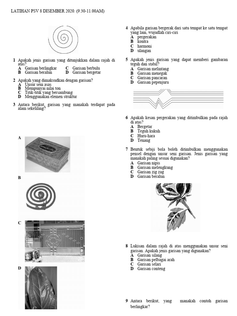 PSV Tingkatan 1 | PDF