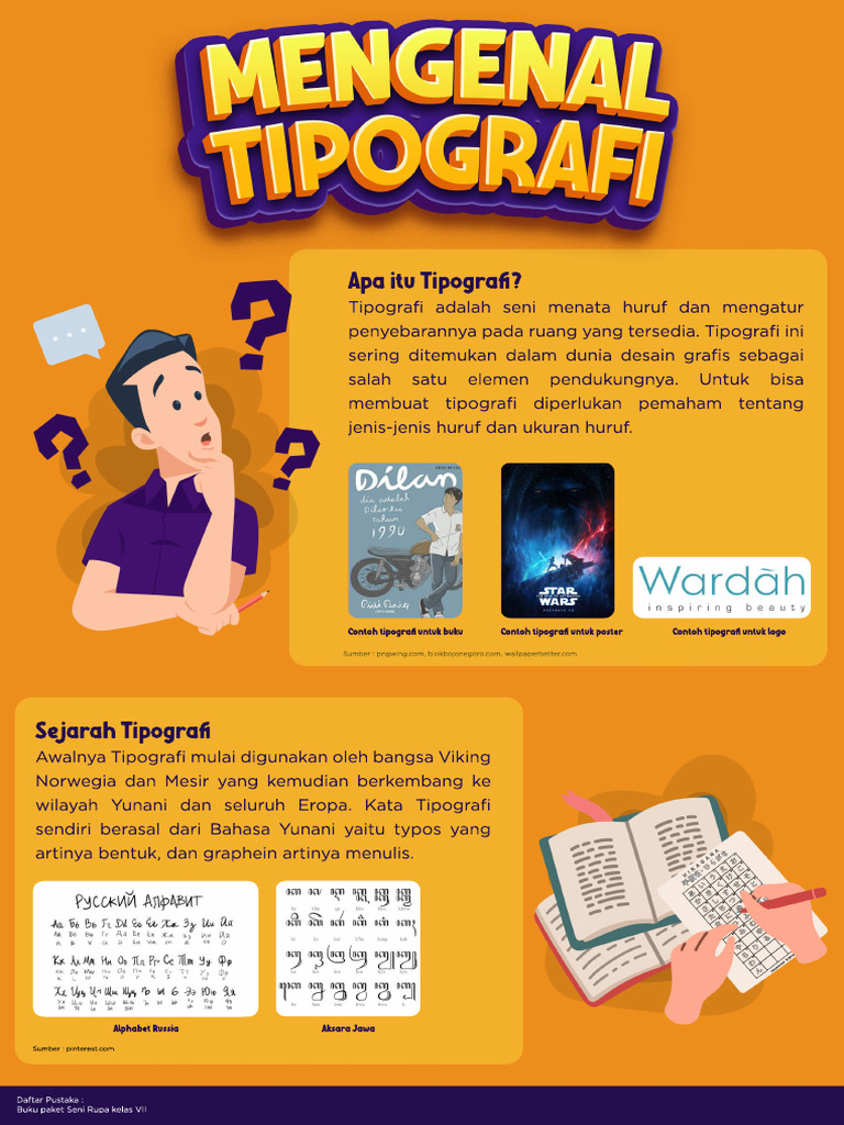 5 Infografis- Mengenal Tipografi | PDF