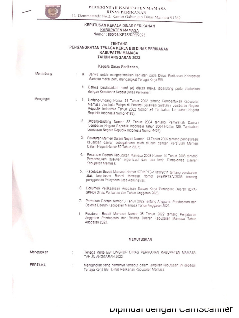 Tenaga Kerja BBI | PDF