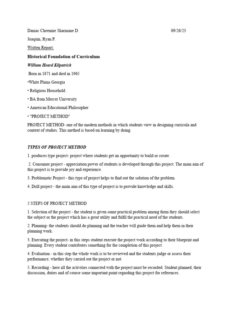 MS05 Written Report | PDF