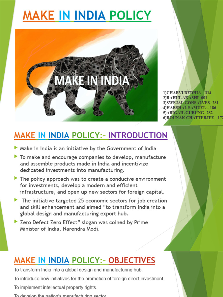 Make in India 2 | PDF | Economies
