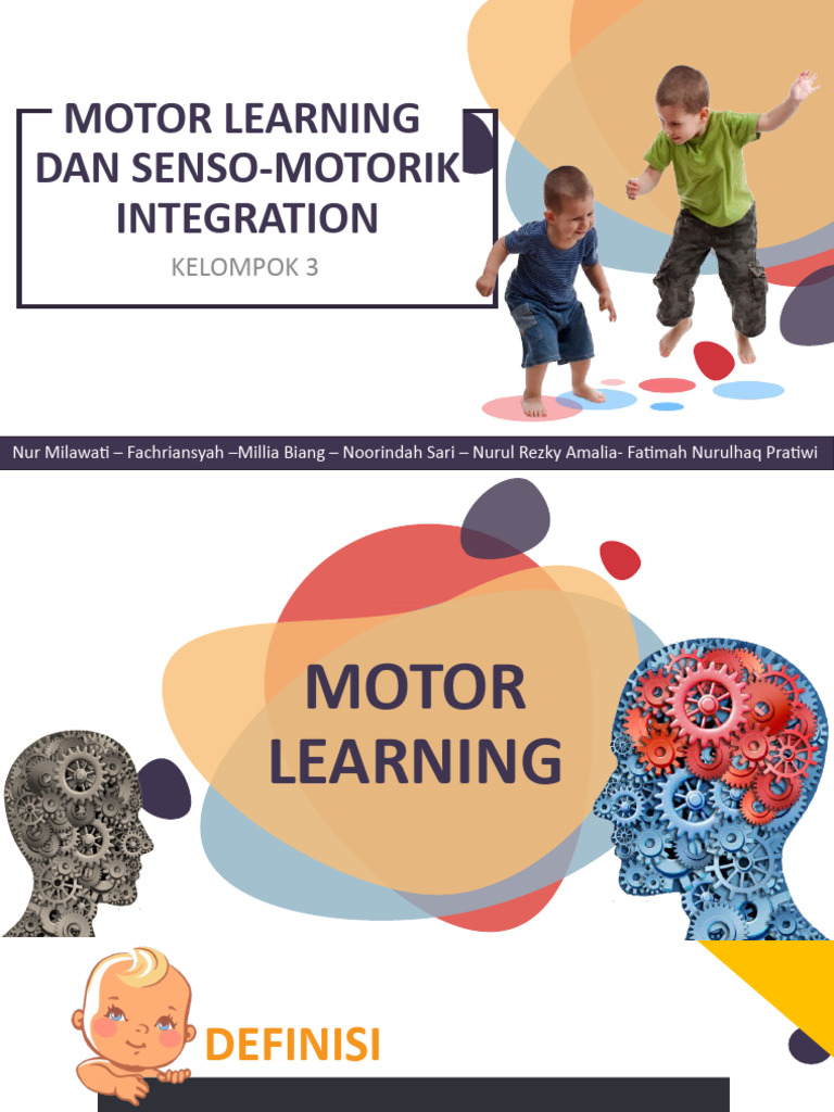Fix Motor Learning Dan Senso-Motorik Integration 2018 1 | PDF