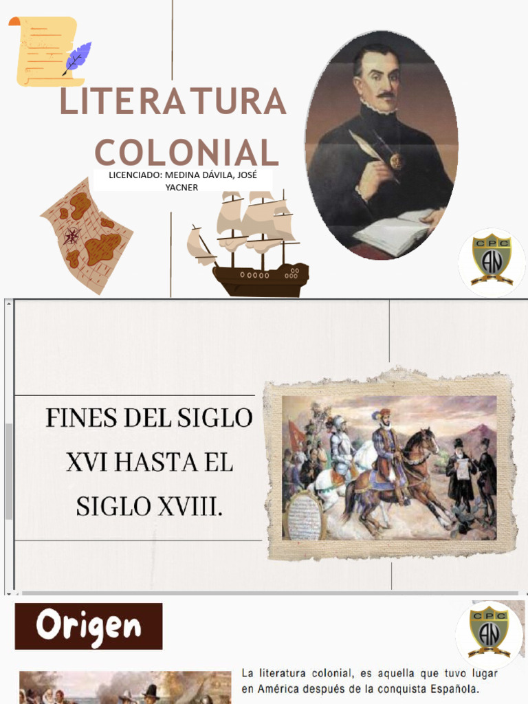 Literatura Colonial | PDF