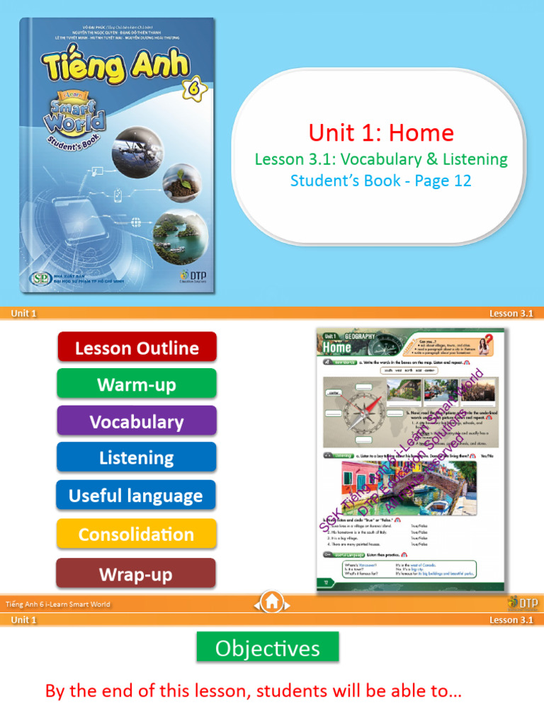 Unit 1 - Lesson 3.1 - Vocab & Listening - Page 12 | PDF | Vietnam ...