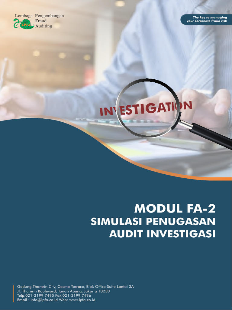 Modul 4 - Simulasi Penugasan Audit Investigasi | PDF