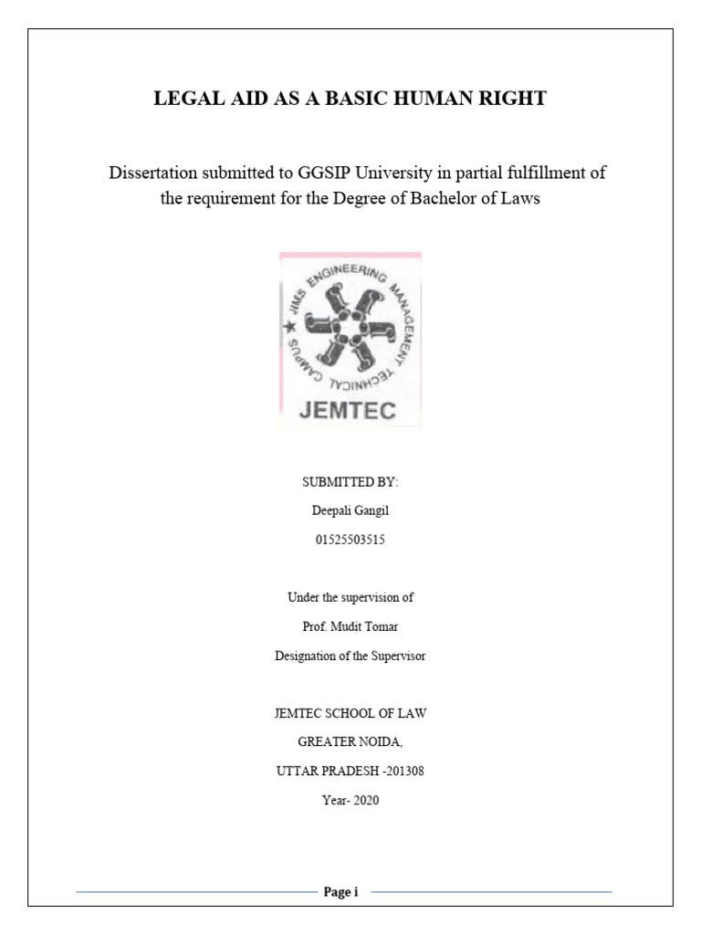 Legal Aid As A Basic Human Right | PDF | Legal Aid | Justice