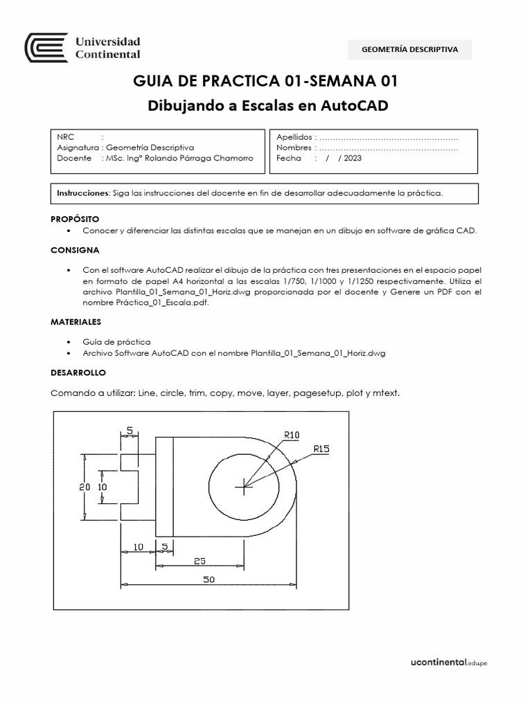 Semana 01 Practica 01 | PDF