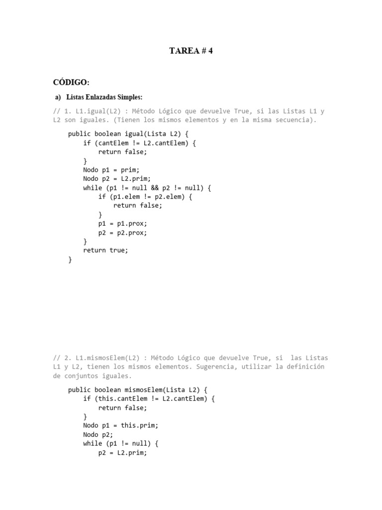 Tarea 4 | PDF | Programación de computadoras | Ingeniería de software