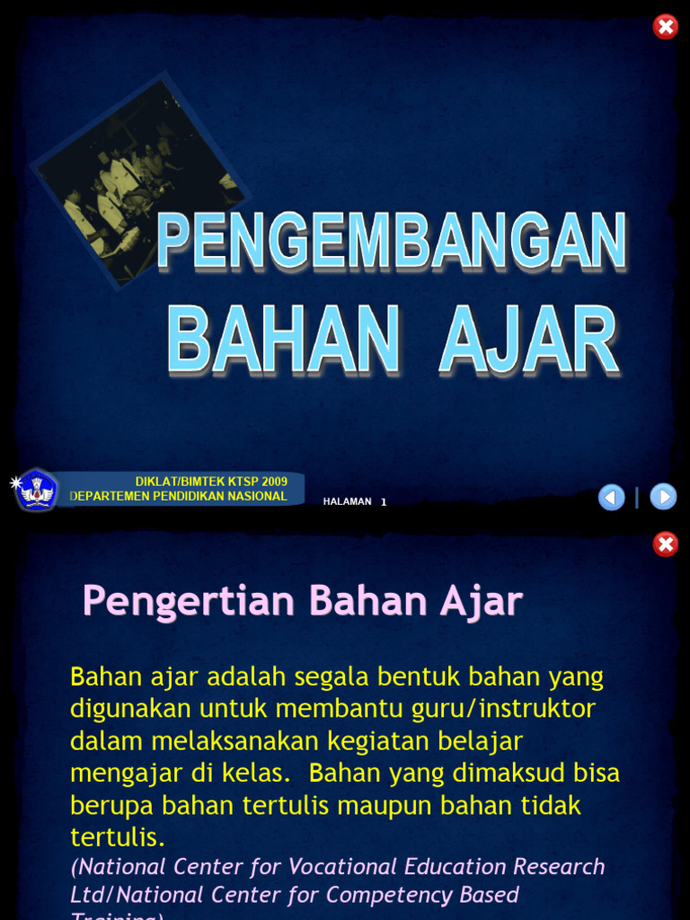 9 Pengembangan Bahan Ajar | PDF