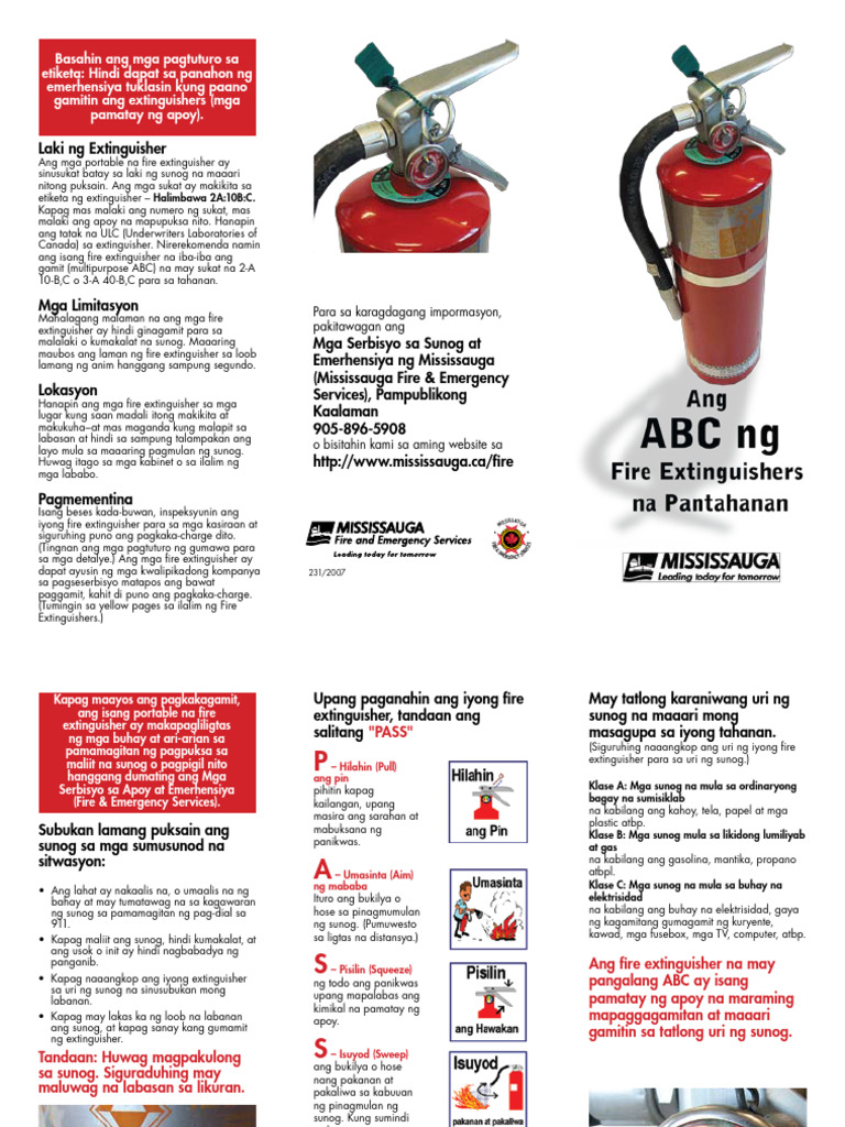 ABC extinguisherbrochure-TAG | PDF