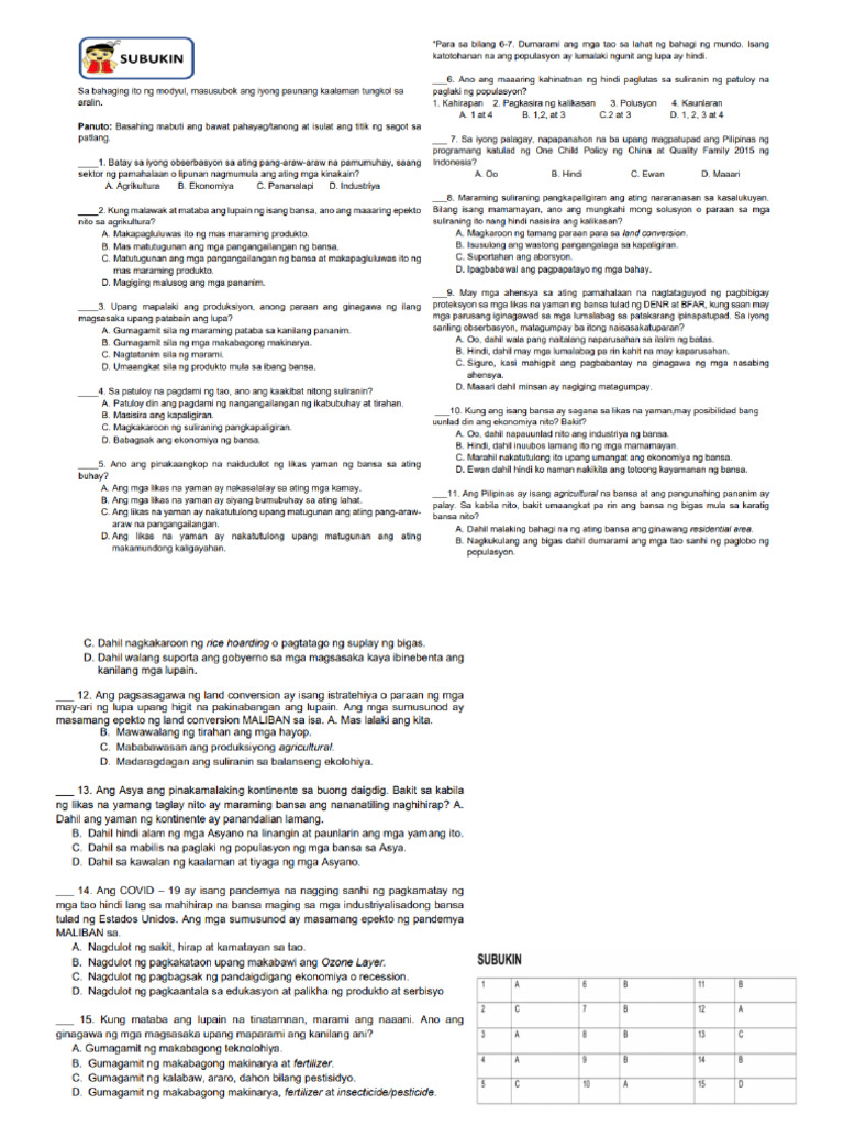 AP7 T1 Week 4-5 | PDF