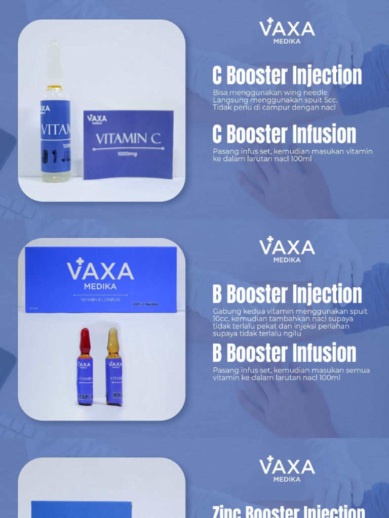 SOP Infus Vitamin | PDF