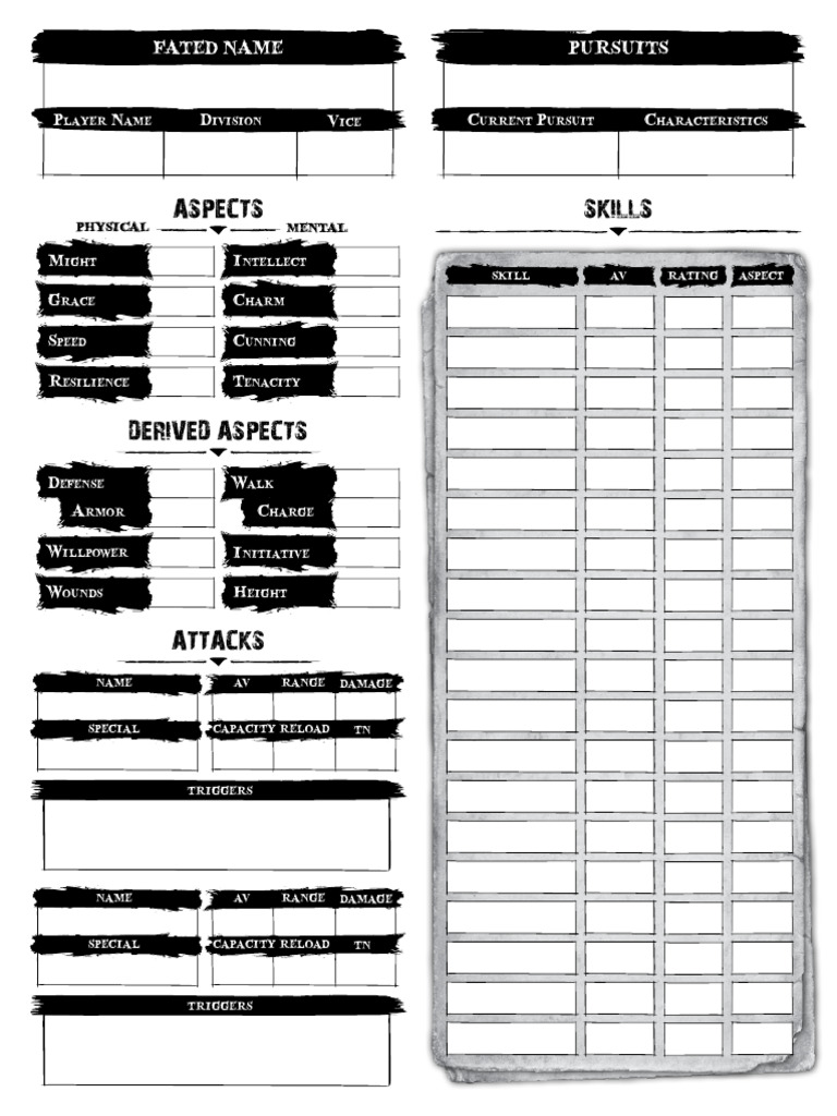 Character Stats and Abilities Overview | PDF
