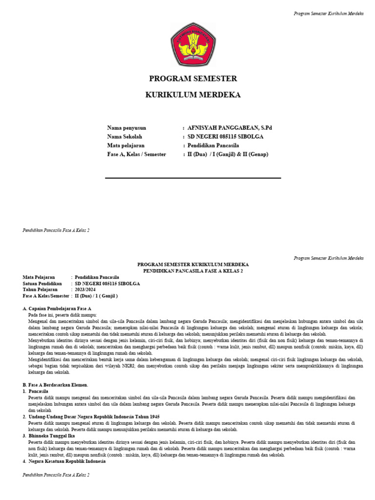 PROMES PKKN KELAS 2 | PDF