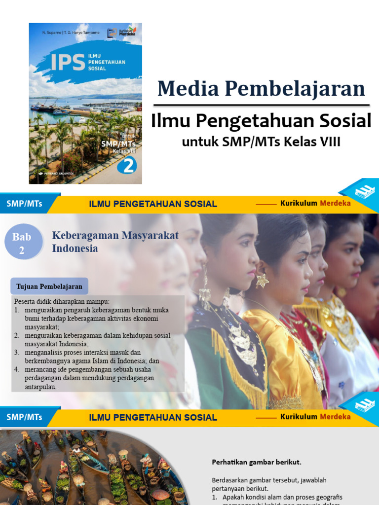 Media Pembelajaran IPS VIII Bab 2 | PDF