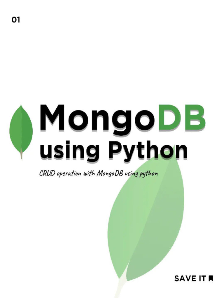?MongoDB X ?Python | PDF