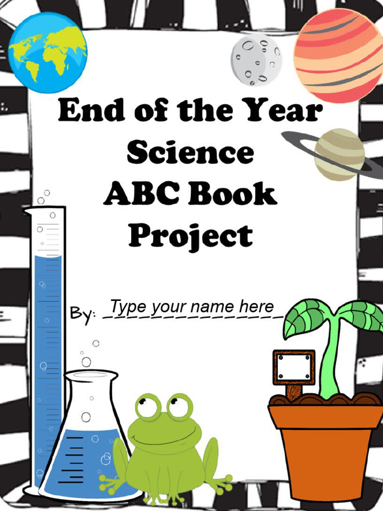 End of the Year Science ABC Book DIGITAL | PDF
