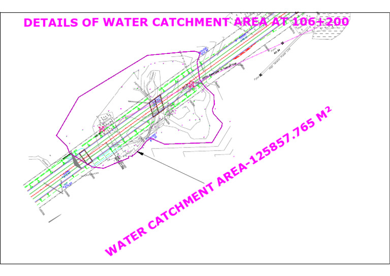 106+200 WATER CATCHMENT AREA-Model | PDF