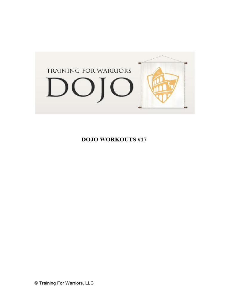Dojo Work Out Month 17 | PDF
