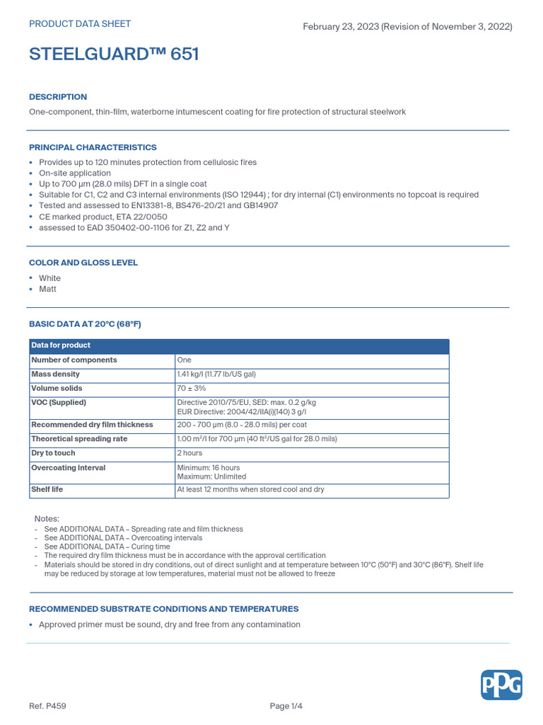 Steelguard 651 | PDF