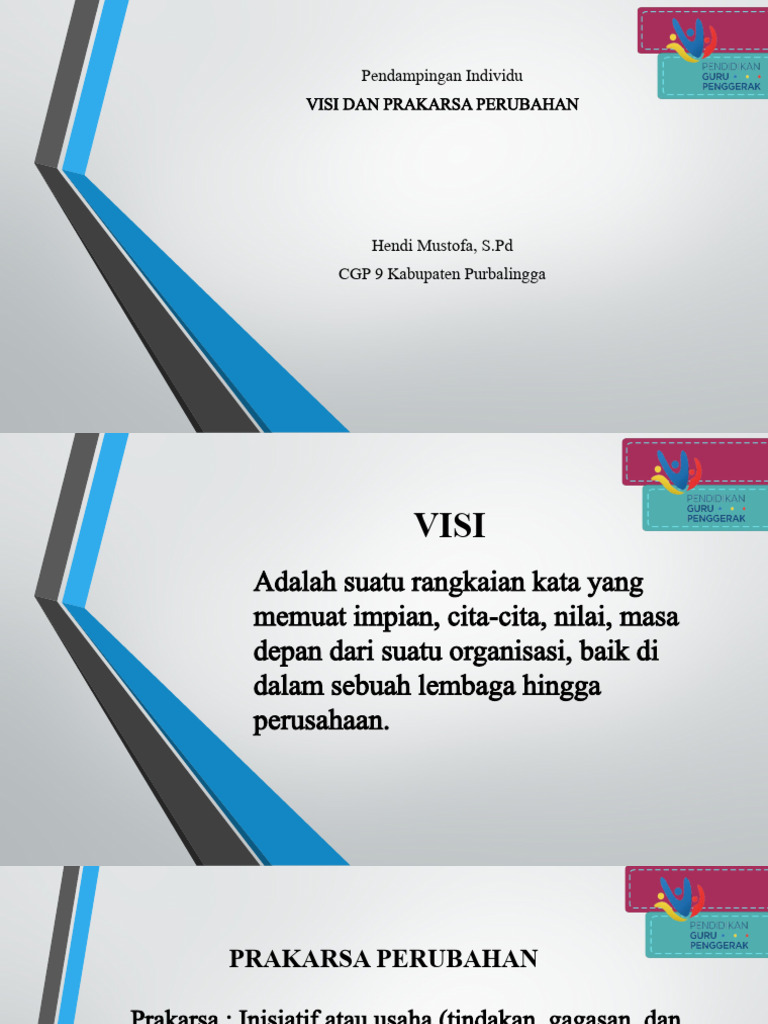 PI 2 Visi Dan Prakarsa Perubahan | PDF
