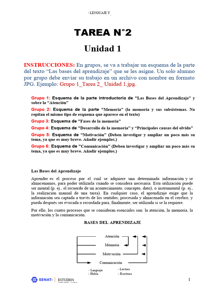 Tarea 2 - U 1 | PDF
