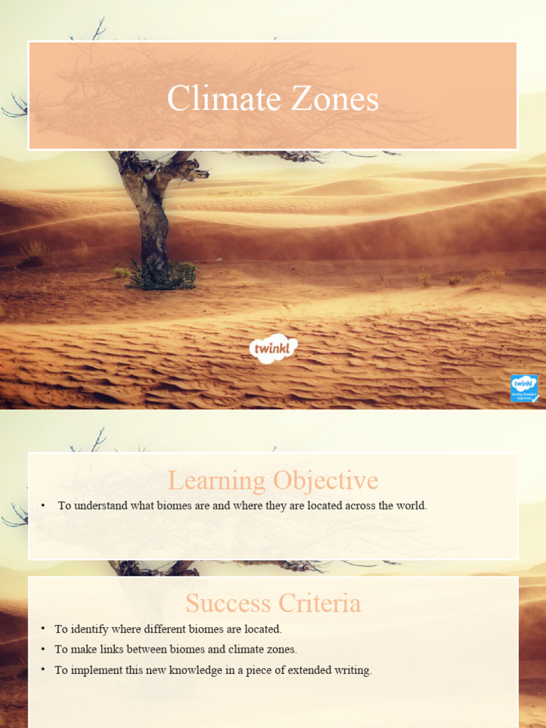 t3 G 93 World Biomes and Climate Zones Powerpoint - Ver - 6 | PDF ...