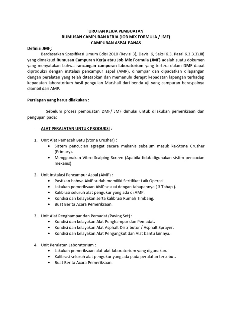 Proses JMF AC... | PDF | Teknologi & Rekayasa