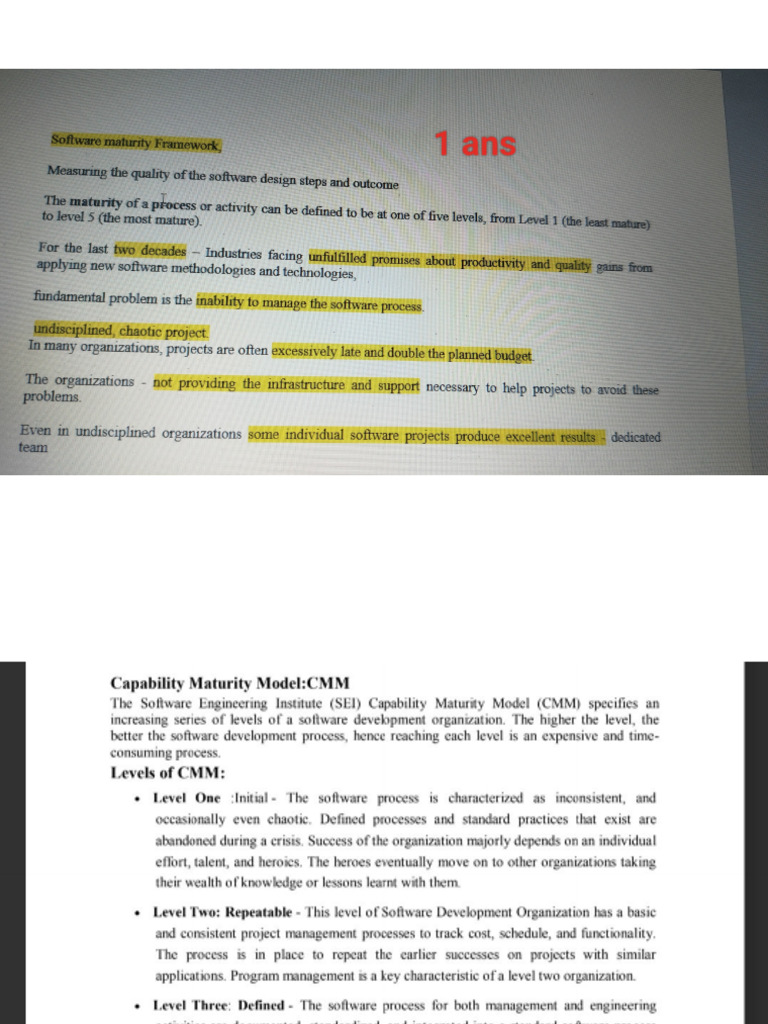 SPPM Mid 1 Answers | PDF