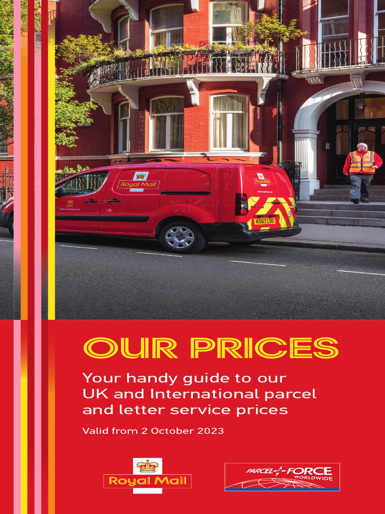 Royal Mail Our prices october 2023 PDF