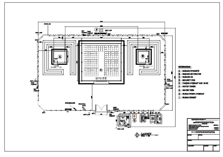 Layout Gudang Handak | PDF
